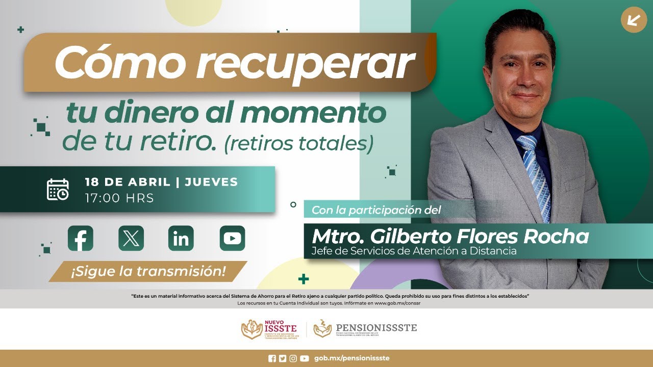 Cómo recuperar tu dinero al momento de tu retiro. (retiros totales ...