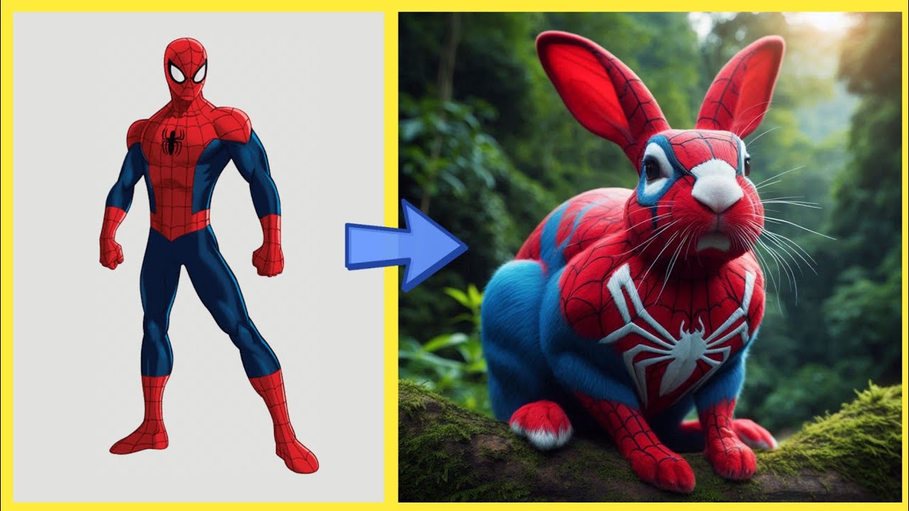 AVENGERS but RABBIT VENGERS 🔥 All Characters (marvel & DC) 2024 - YouTube