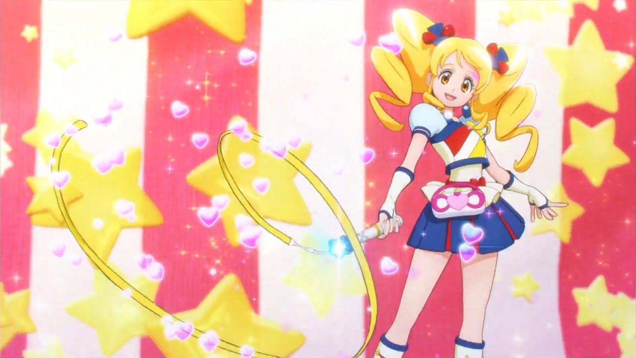 [1080p] Precure Ribbon Heart Explosion! (Cure Honey Popcorn Cheer ...