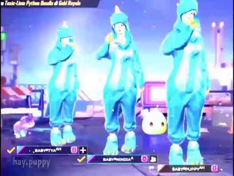 TIKTOK BABY PUPPY RATU DESAH || VERSI DINO BIRU