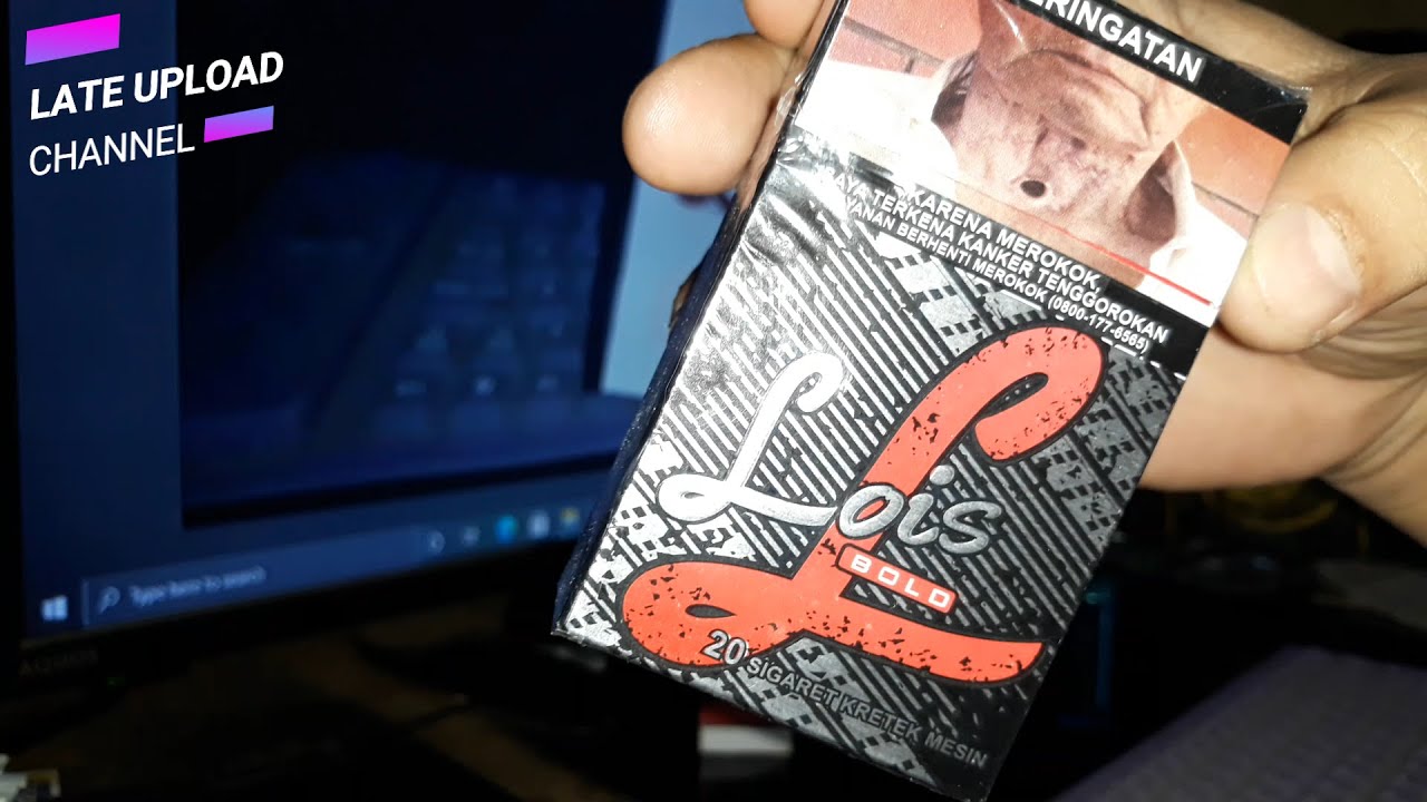 REVIEW : ROKOK LOIS BOLD ISI 19 BATANG - YouTube