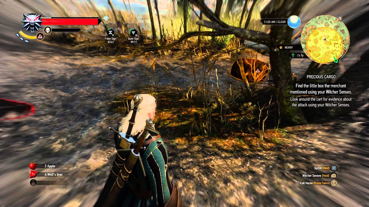 The Witcher 3: Wild Hunt - Precious Cargo: Find Merchant's Box, Cart ...