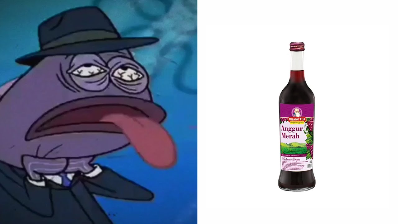 Minuman"... (Meme Inspektur kesehatan SpongeBob) - YouTube