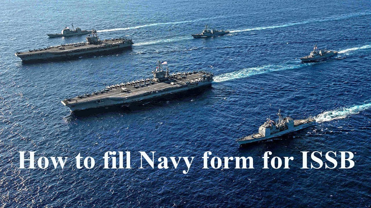 How to fill pak Navy form for ISSB.After clearing initial test ...