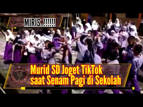 MIRIS..!! Viral Anak-anak SD dan Guru Joget TikTok