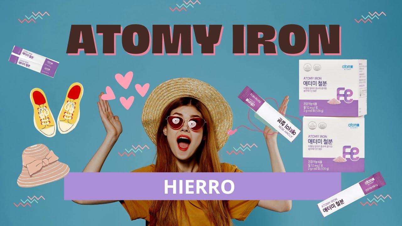 ATOMY IRON HIERRO -Suplemento alimenticio - YouTube