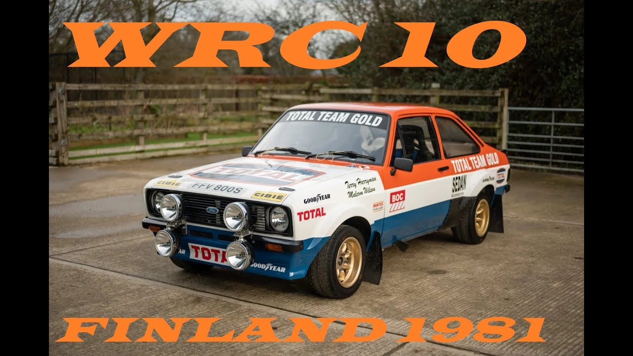 WRC 10 Historic Rally #4 Finland 1981 - YouTube