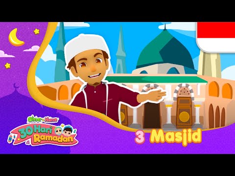 3 Masjid | Episode Spesial Lebaran | Omar & Hana Subtitle Indonesia