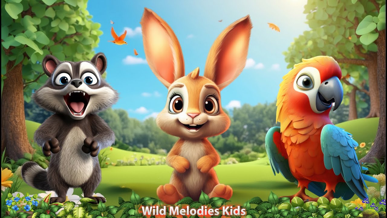 Happy Animal Moments: Parrot, Rabbit, Groundhog, Cat, Dog - Animal ...