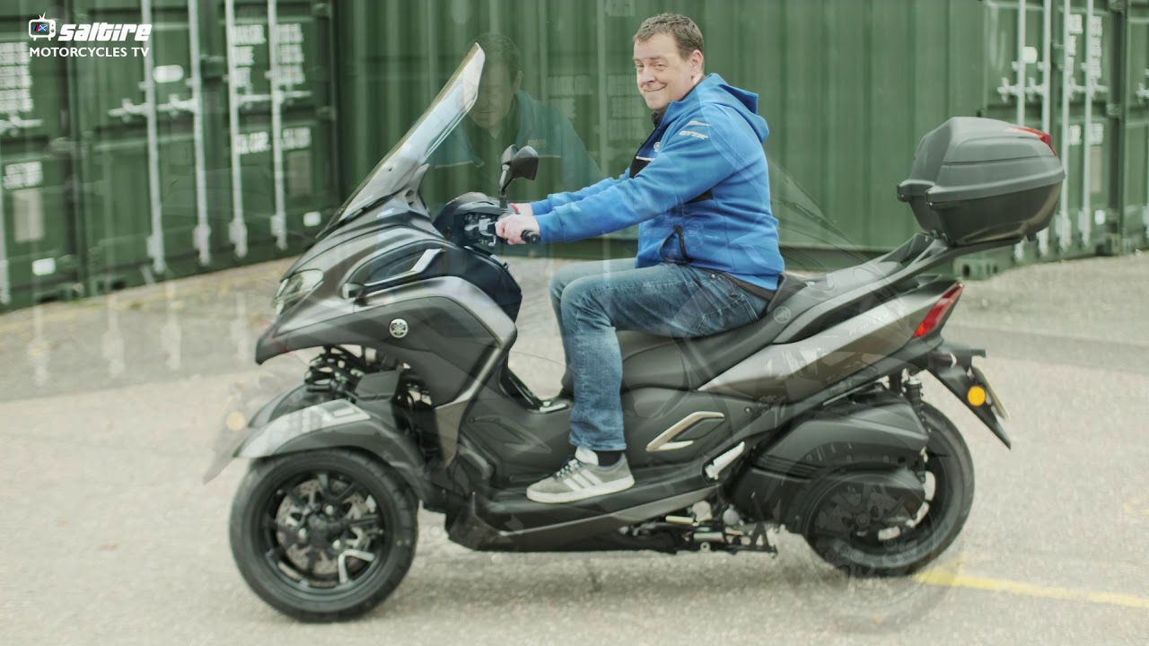 Yamaha Tricity 300 at Saltire Motorcycles Edinburgh - YouTube
