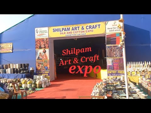 Shilpam Art & Craft Expo Ahmedabad #exhibition #explore with Anila shah ...