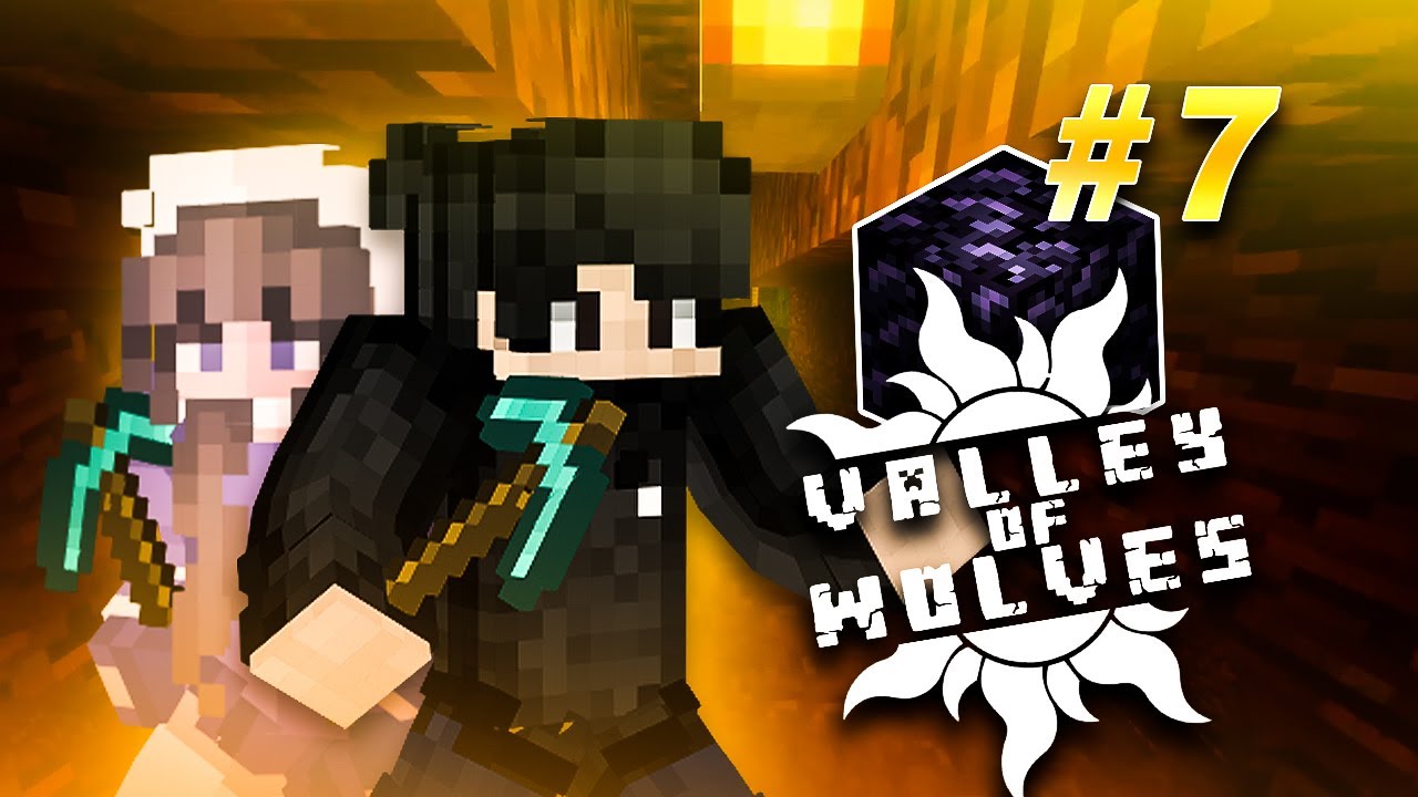 Collecting Obsidian For The Nether Portal | Minecraft | Valley of ...