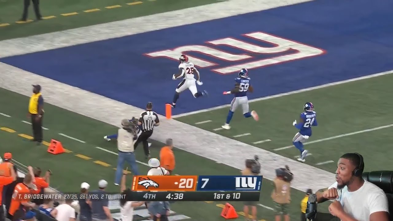 Broncos vs. Giants Week 1 Highlights | NFL 2021 - YouTube