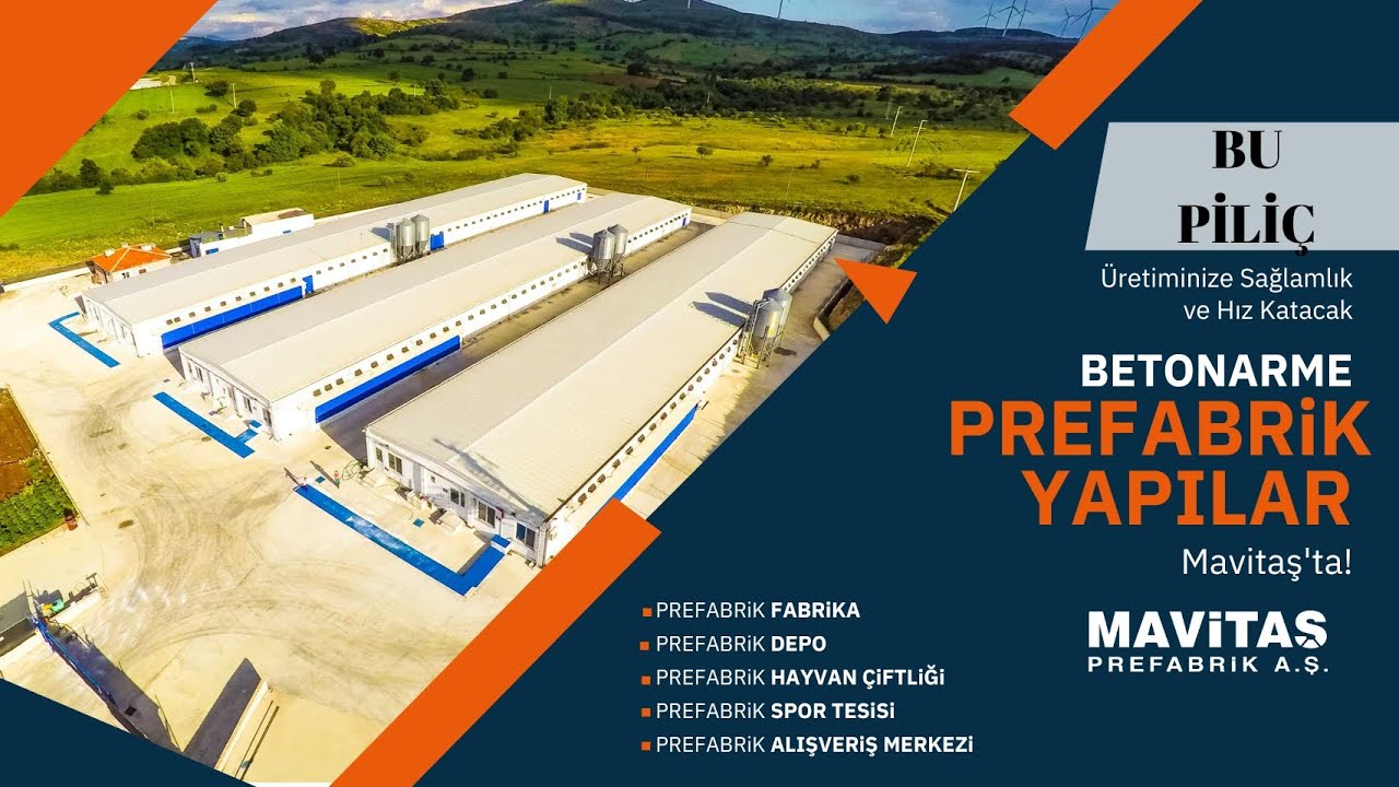 BU PİLİÇ / 1.275 m2 / PREFABRİK TAVUK KÜMESİ - YouTube