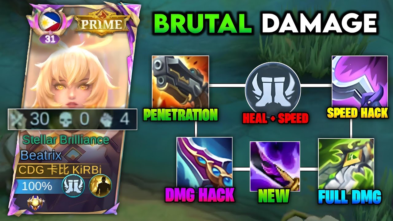 I FINALLY FOUND THE BEST BEATRIX ONE SHOT BUILD IN RANK!! | BEATRIX NEW ...