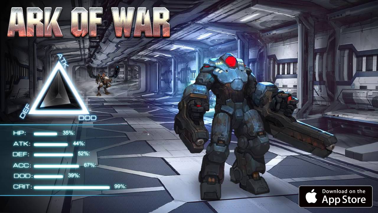 Ark of War Mech info Ad iOS - YouTube