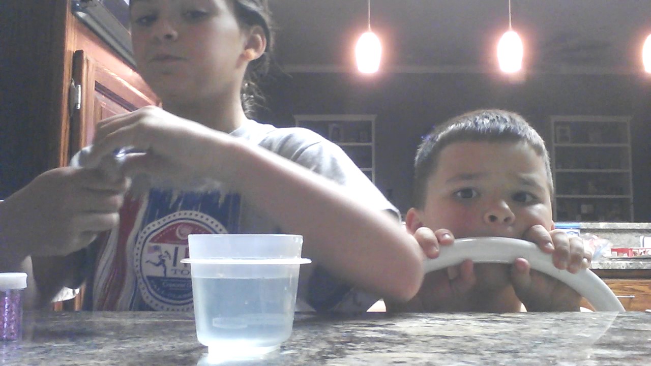 Making Water Ice Slime - YouTube