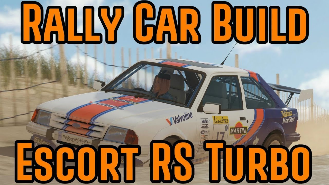 Forza Horizon 4 - Rally Car Build - Ford Escort RS Turbo - YouTube
