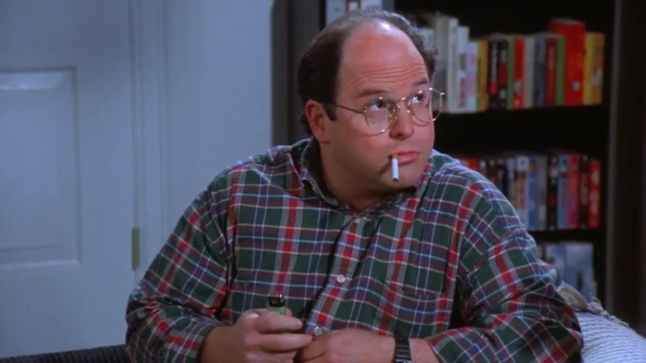 Seinfeld | George Starts Smoking - YouTube