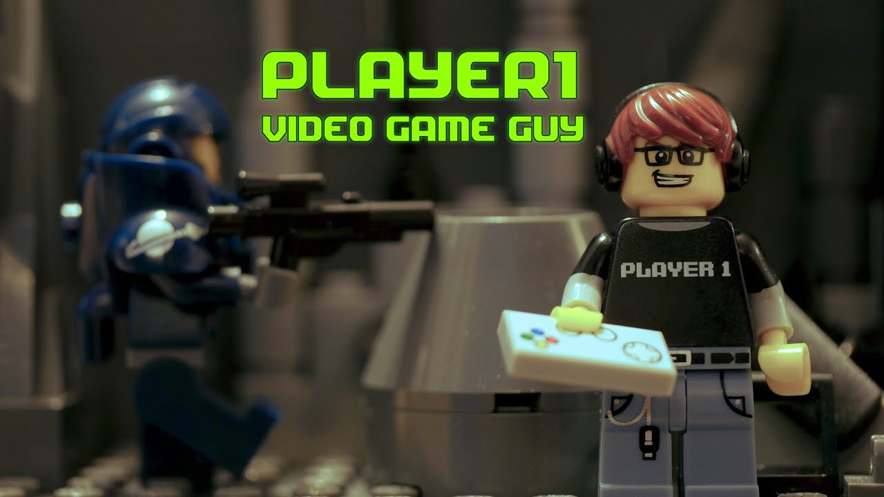 Player1 - LEGO minifigure series 12 - br_.ckfilm - YouTube