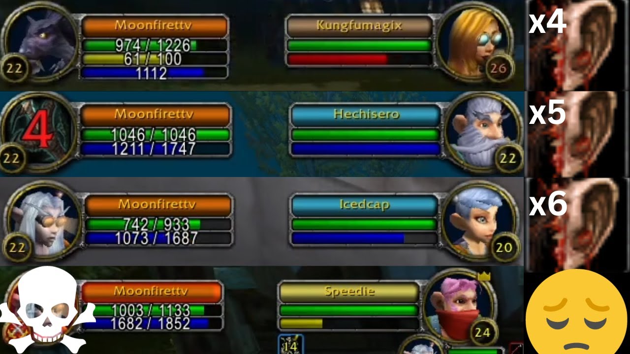I DIED at 6 Ears :( 4 Mak'Gora Duels to the Death Hardcore Classic ...