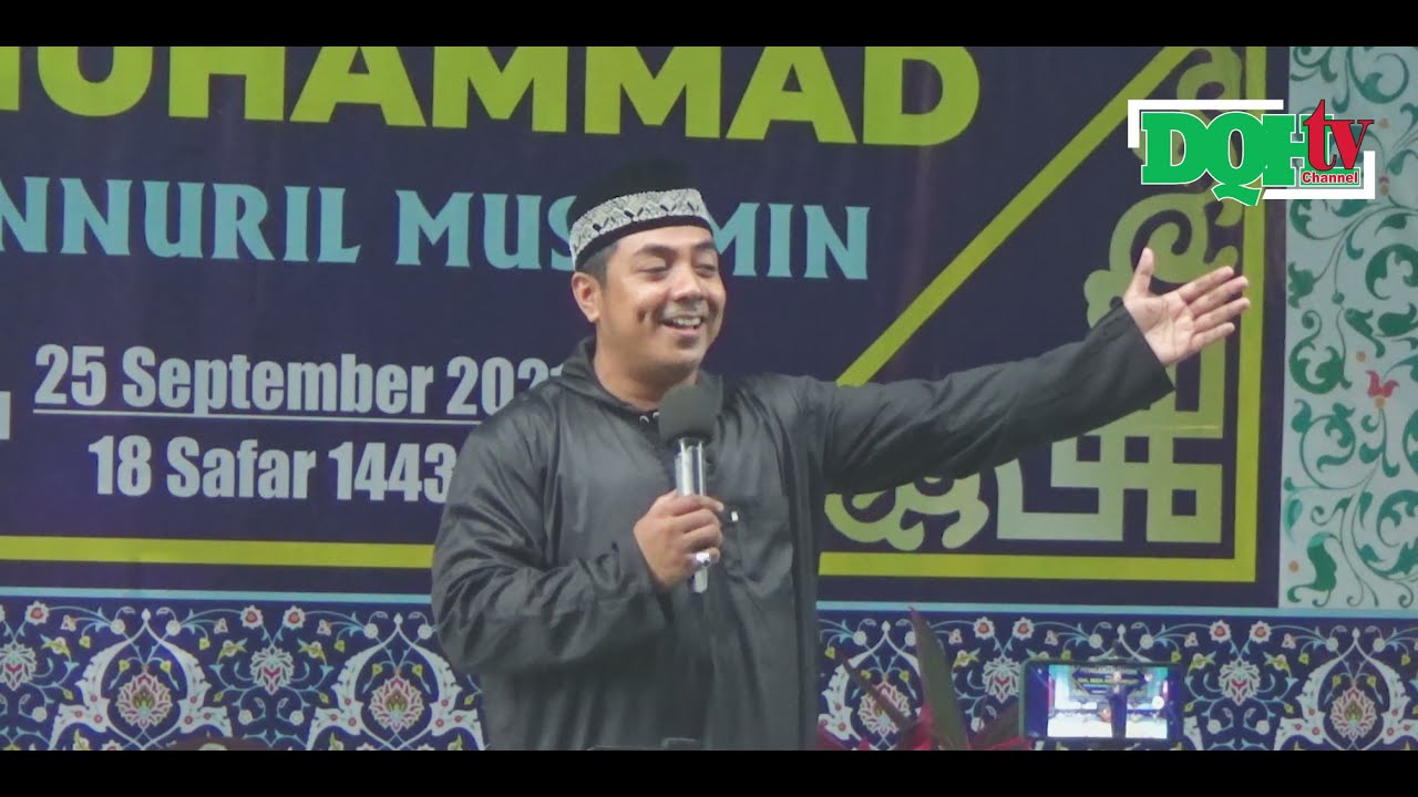 Ustad Reza Muhammad dalam rangka Safari Da'wah Tabligh Akbar Pondok ...