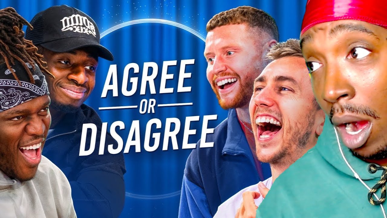 SIDEMEN CONTROVERSIAL AGREE OR DISAGREE (REACTION) - YouTube