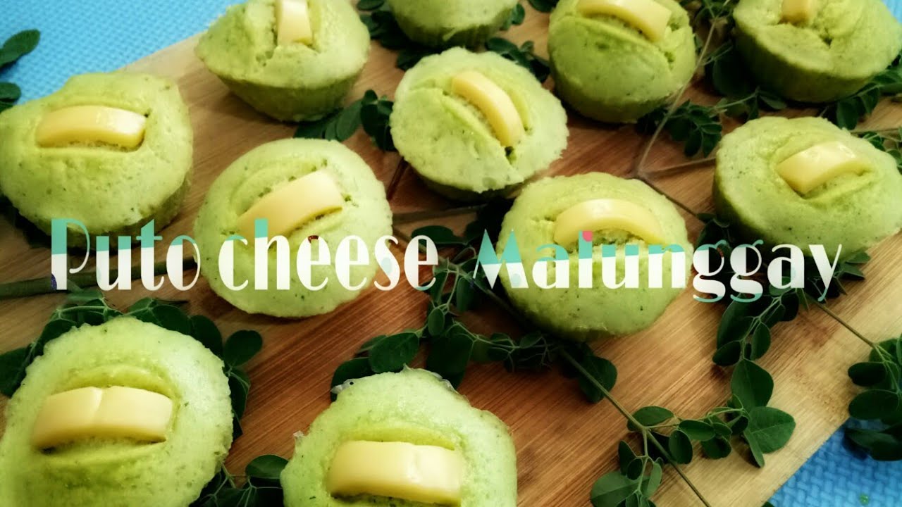 Puto Cheese Malunggay - YouTube