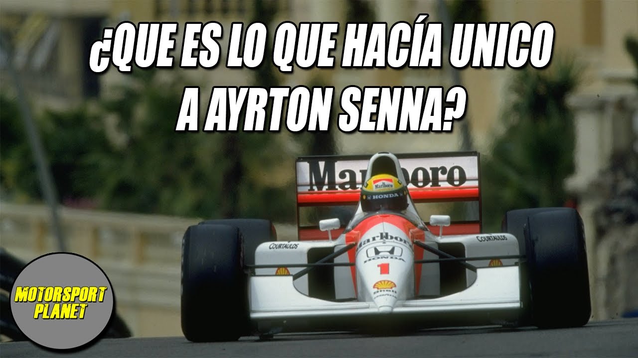 Que es lo que Hacía UNICO a AYRTON SENNA? | Motorsport Planet - YouTube