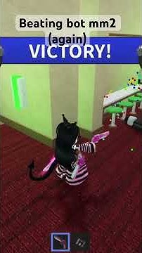 Beating bot in mm2🔪🔫 (again) - YouTube