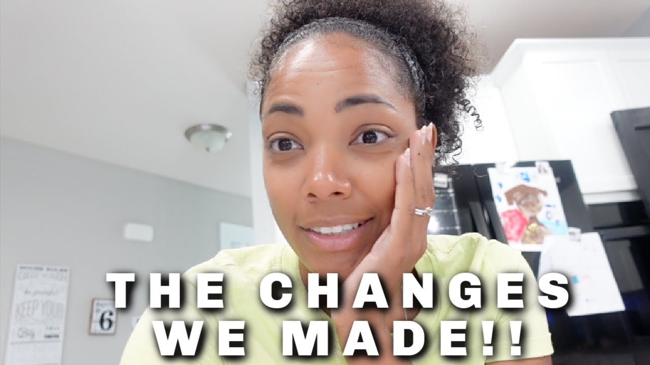 THE CHANGES WE MADE!! - YouTube