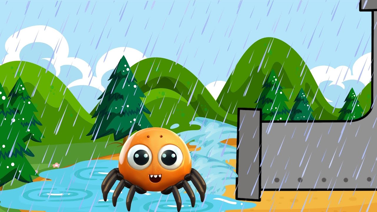 Incy Wincy Spider Nursery Rhyme With Lyrics - Cartoon Animation Rhymes ...