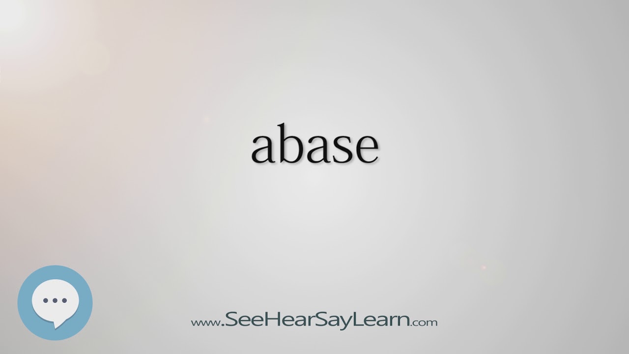 abase (Every English Word Pronounced) 📕🔊🗣️😎 - YouTube