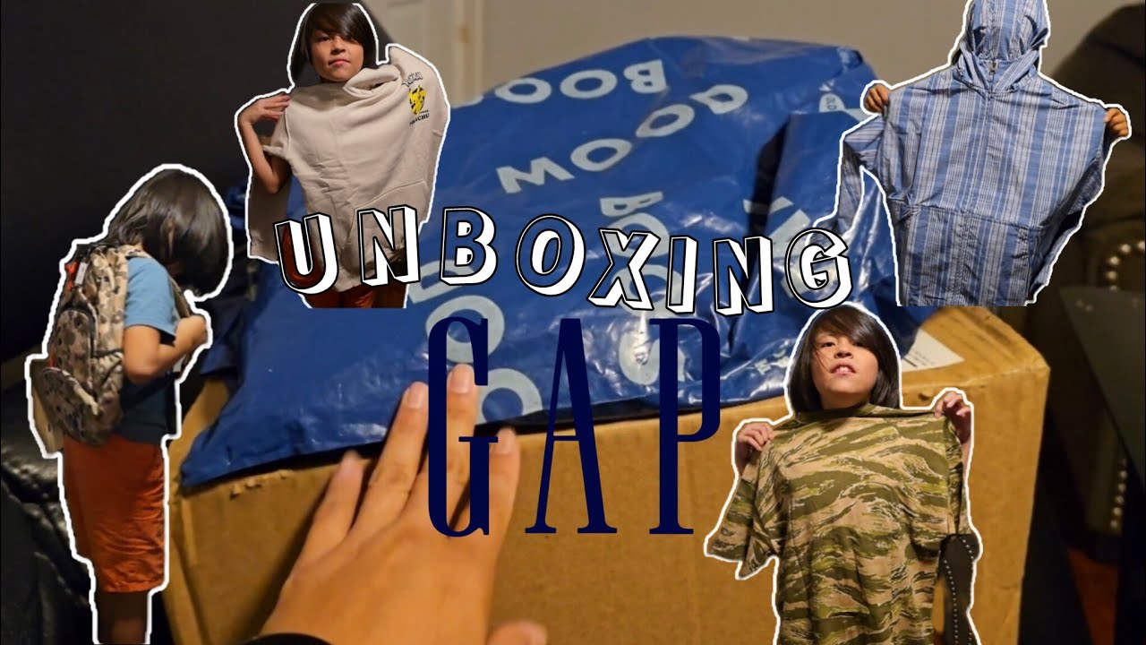 Unboxing Ropa de Gap ️ - YouTube