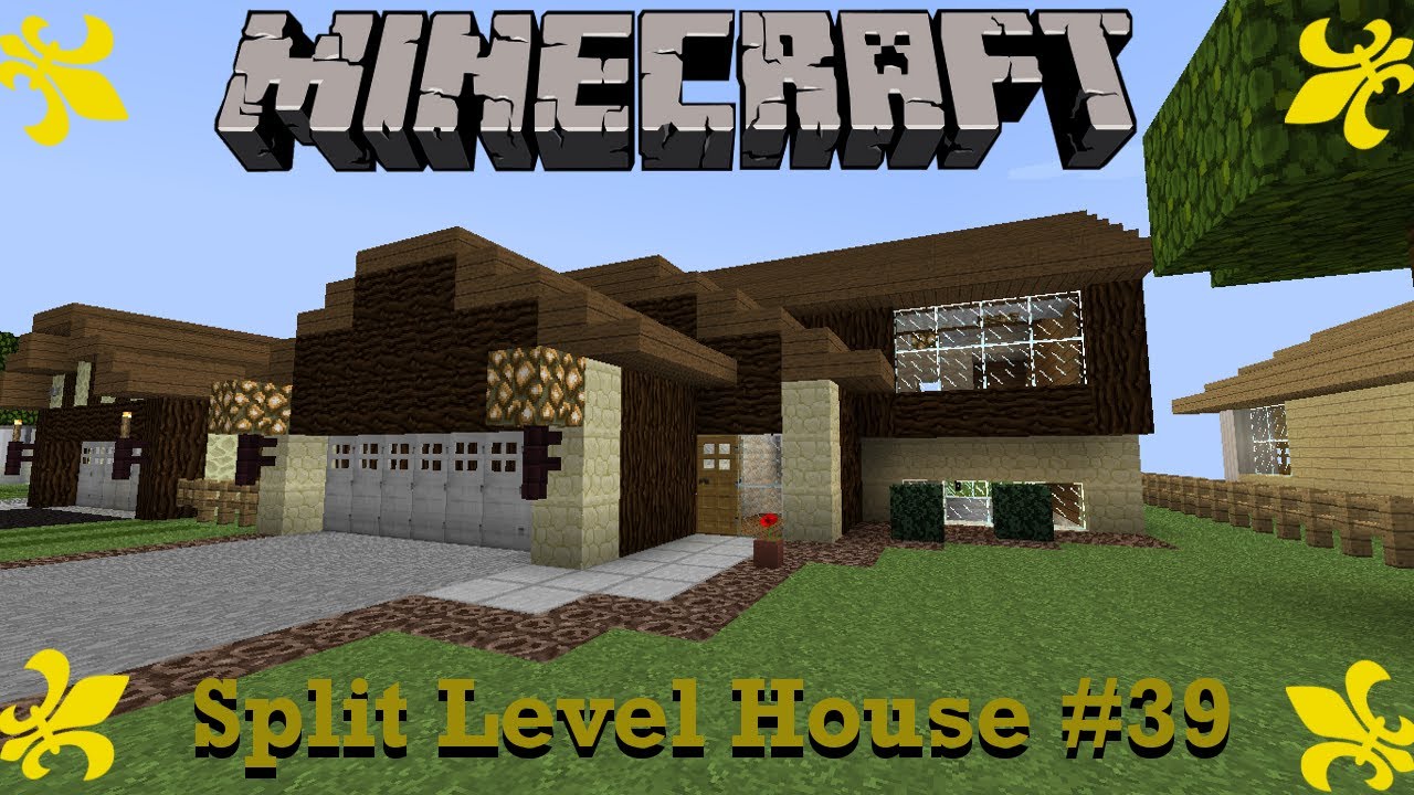 Minecraft: Split Level House Walkthrough # 39 (SuburbCraft Ep. 61 ...