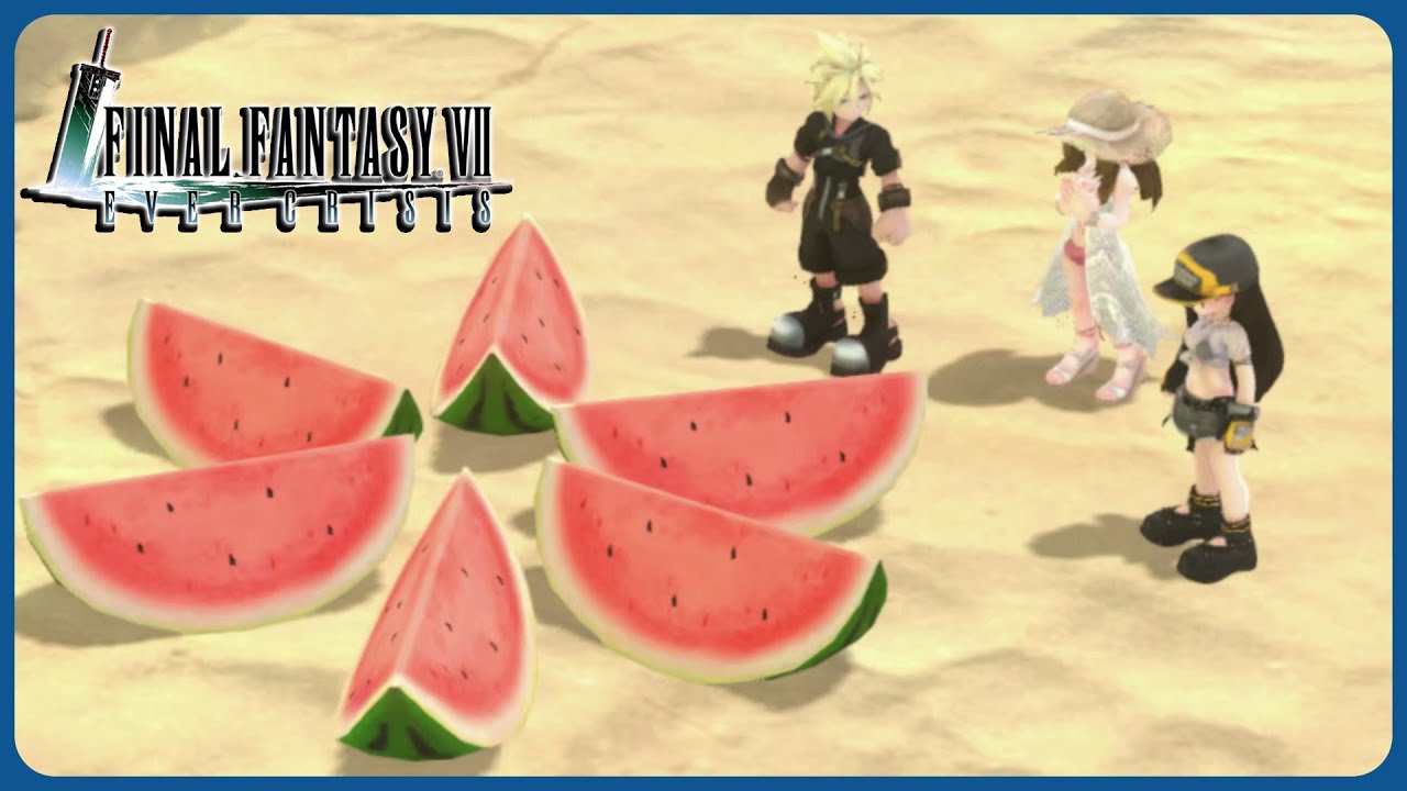 Beach Festival Fun! Full Event Story - Final Fantasy 7 Ever Crisis ...