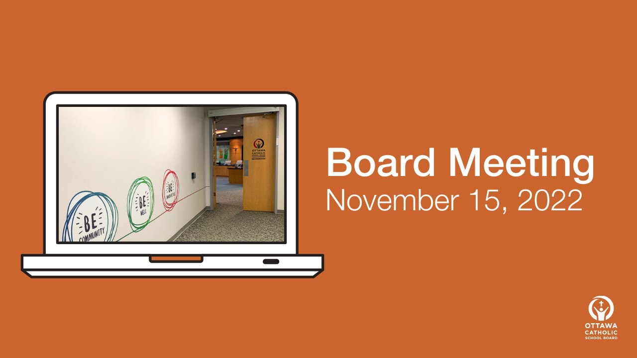 OCSB Board Meeting - November 15, 2022 - YouTube