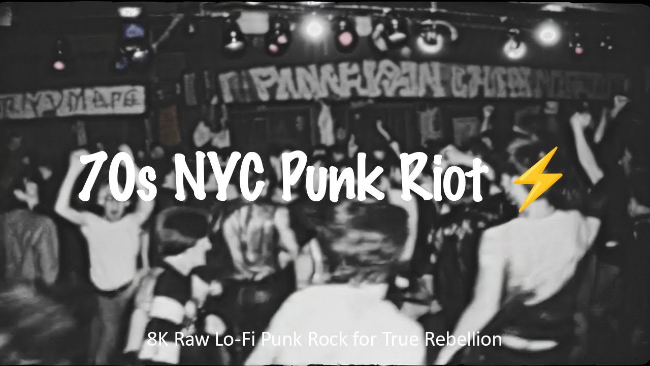 SHIBETSU - 70s NYC Punk Riot ⚡ | 8K Raw Lo-Fi Punk Rock for True ...