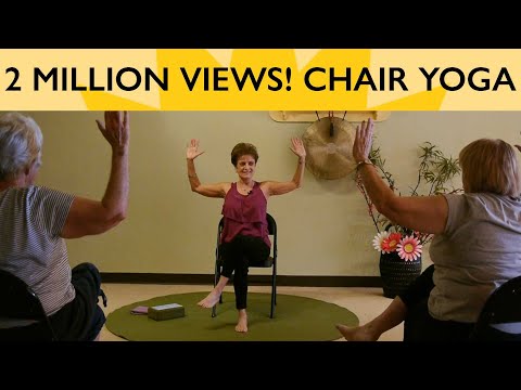 Lebhafter Stuhl-Yoga-Kurs mit Tatis Cervantes-Aiken – 2 Millionen Aufrufe!