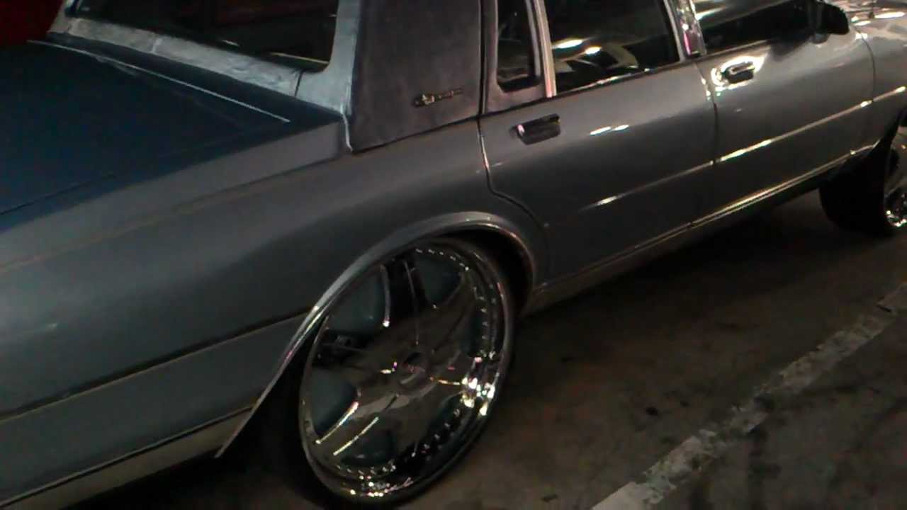 Box chevy on dub 6s - YouTube