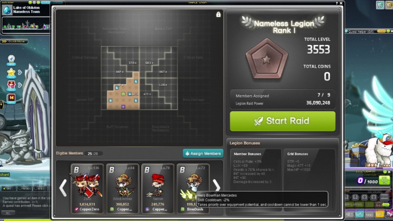 MapleStory - Legion System explained - YouTube