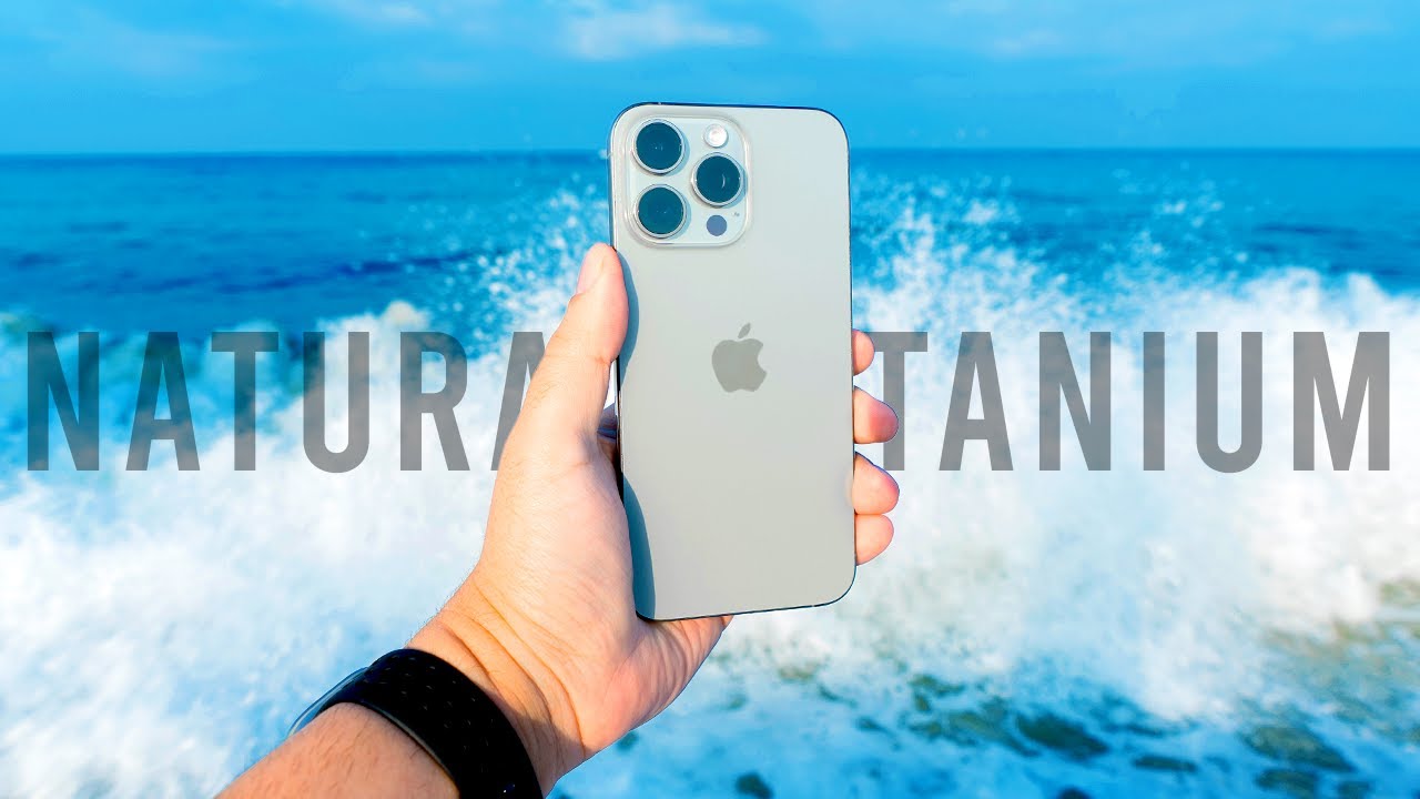 Natural Titanium iPhone Pro REVIEW: Big Changes + NEW Color - YouTube
