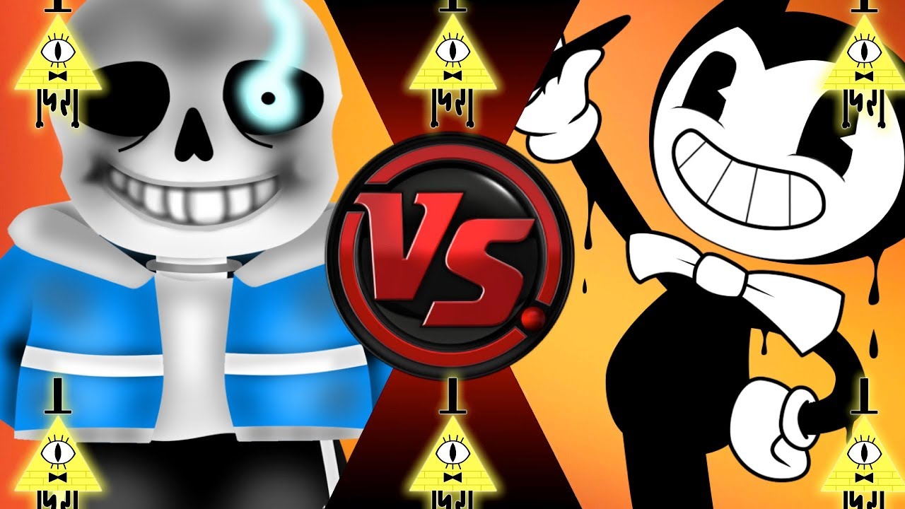 Bendy and the Ink Machine vs Bill Cipher vs Sans (Undertale)! Cartoon ...