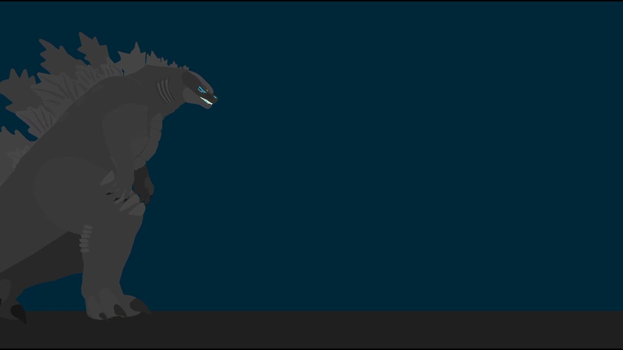 Godzilla Walk animation | Stick nodes - YouTube