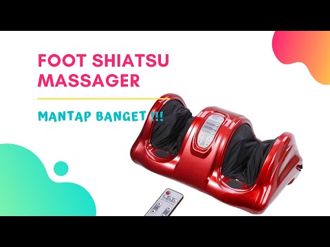 Foot Massager Shiatsu Kneading Massage Device - Alat Pijat Kaki Reflexiology  Terapi Kaki Betis