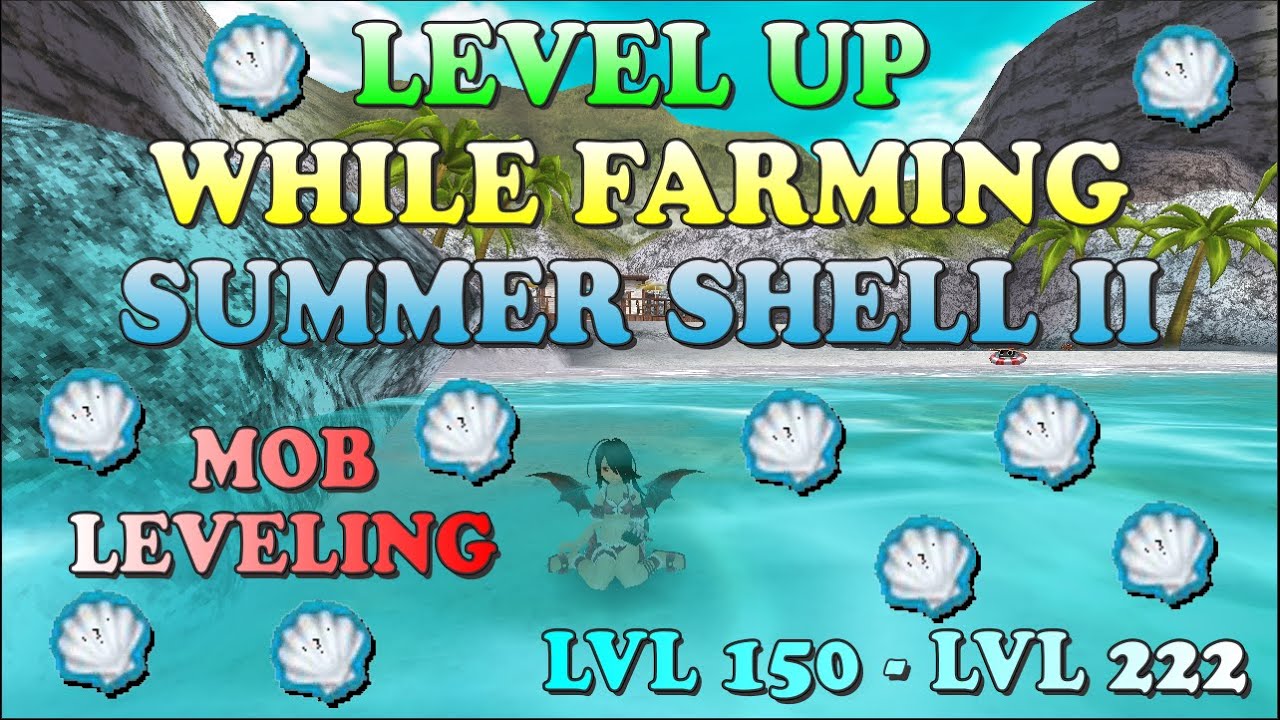 Level Up Your Level 150 Farmer While Farming Summer Shell II This ...