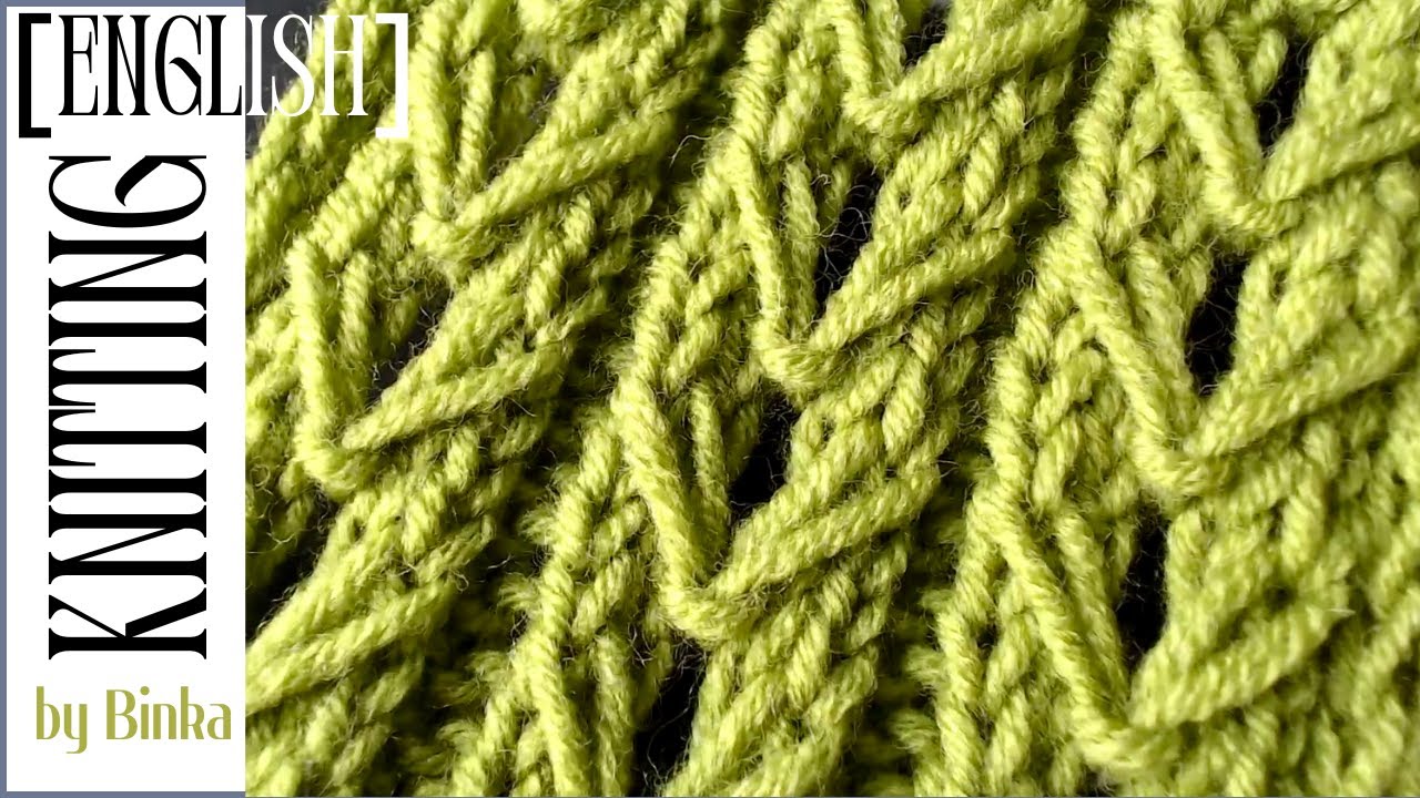 [English] How to knit a mock cable stitch. Nasıl örülür. Como tejer ...