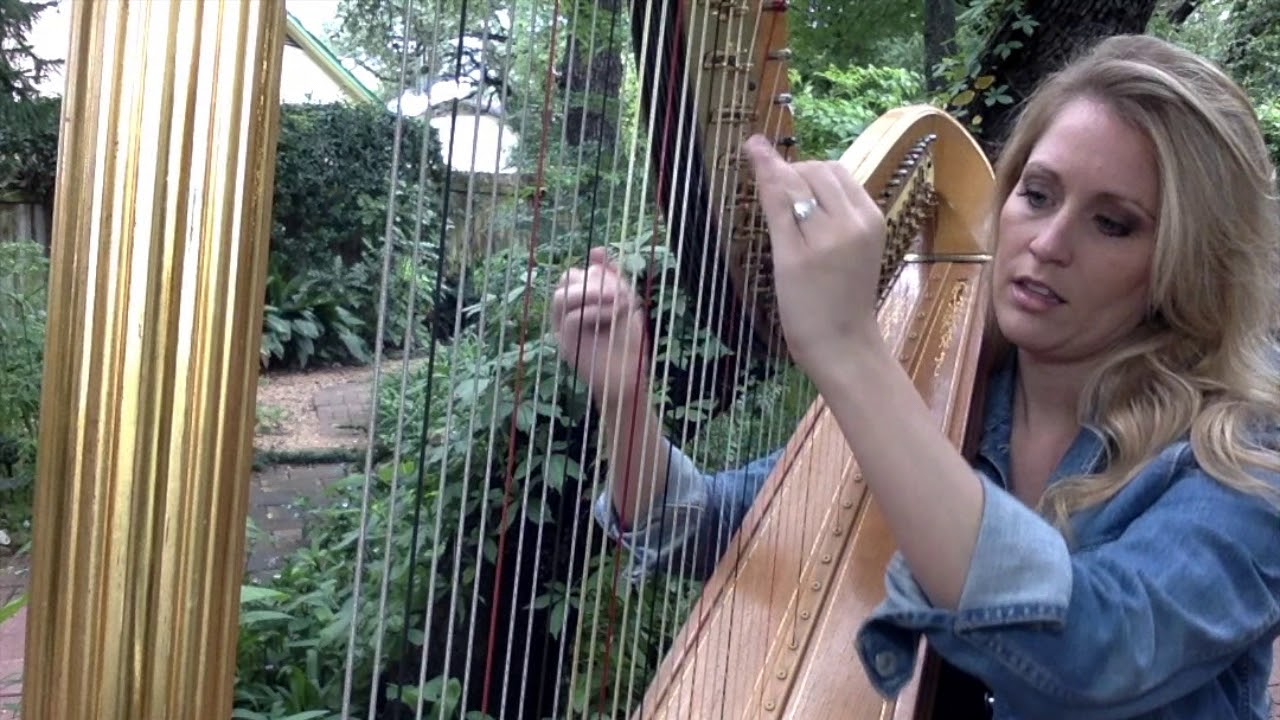 Rain by Hannah Cotten / Original Composition / Hannah the Harpist - YouTube