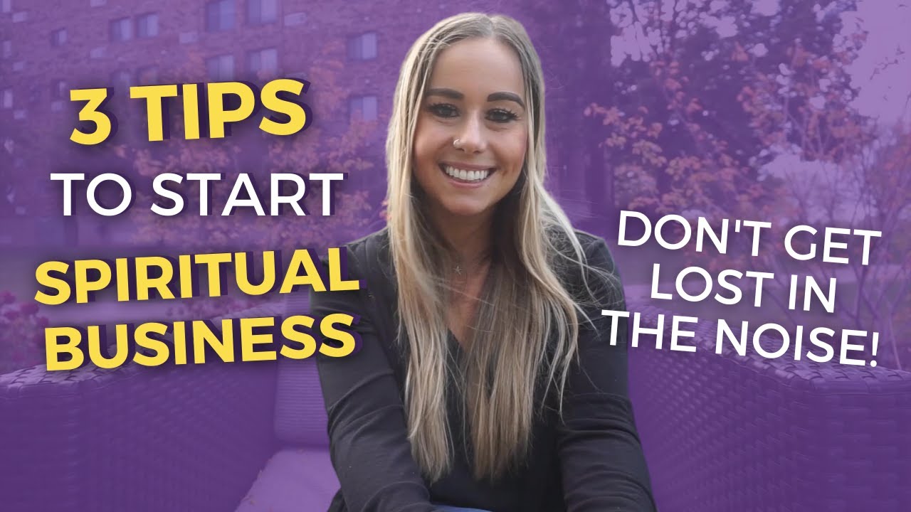 3 Tips to Start a Spiritual Business Online | Ania Halama - YouTube