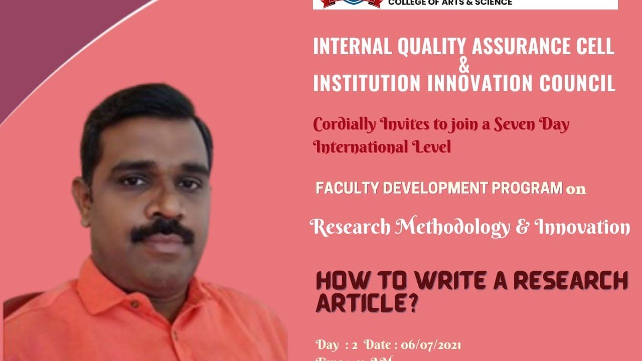 International Faculty Development Program Day 2 - YouTube